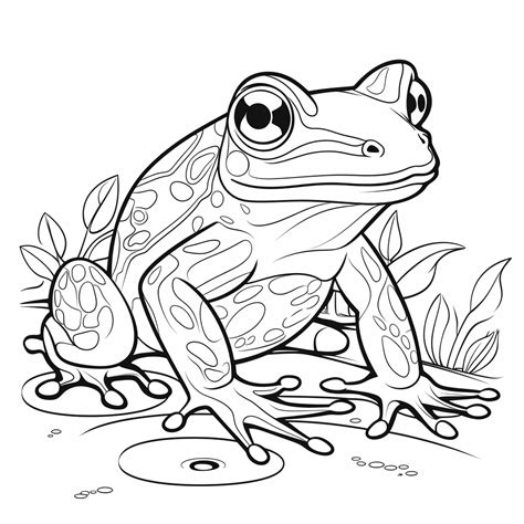 S Er Frosch Happycoloring Net