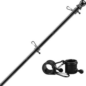 Diig Ft Flagpole Stainless Steel Flagpole With Mounting Bracket