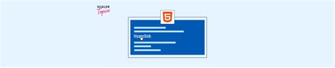 Tag In Html Scaler Topics