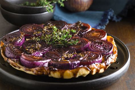 Recette Tatin Oignons Rouges Marie Claire