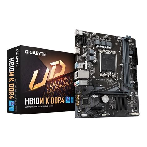 MAINBOARD เมนบอรด GIGABYTE H610M K DDR4 REV 1 0 SOCKET LGA 1700