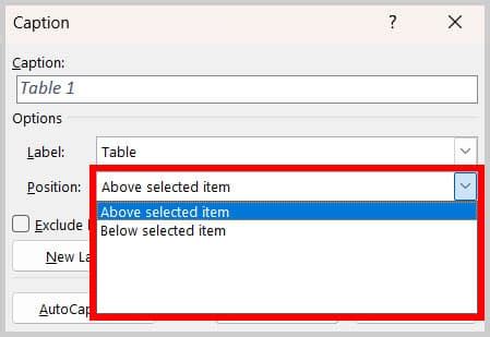 How To Insert Figure Captions And Table Titles In Microsoft Word Pc Mac