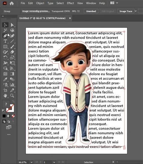 Can I Wrap Text Around An Image Like Photoshop If Yes How Ask The
