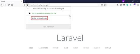 Cara Instalasi SSL Letsencrypt Pada Laravel Menggunakan Nginx Di CentOS