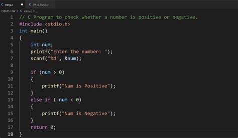Write A C Program To Find Given Number Is Positive Or Negative Brainly In