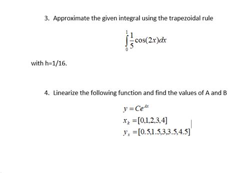 solved note all the calculations must be done in matlab