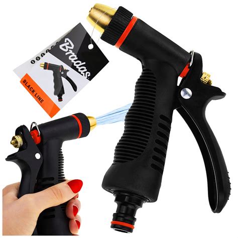 ZRASZACZ OGRODOWY PISTOLET DO PODLEWANIA METALOWY 13596322383