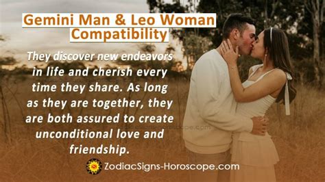 Gemini Man And Leo Woman Compatibility In Love And Intimacy