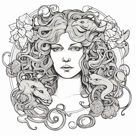Esboço arte de linha única desenhada à mão página para colorir desenho