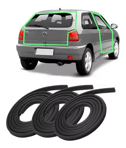 Kit Borracha Porta Mala Gol Special 95 96 97 98 99 00 01 02 Frete grátis