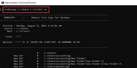 21 Robocopy Examples With Screenshots Active Directory Pro
