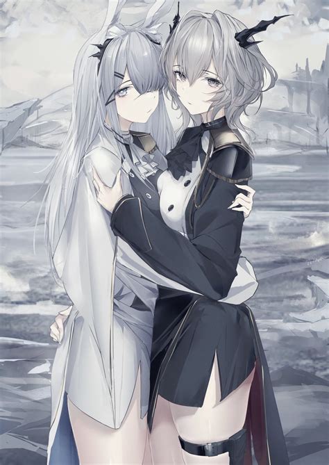 Frostnova And Talulah Arknights Drawn By Maho Drmaho Danbooru