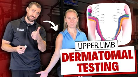 Upper Limb Dermatome Testing For Cervical Radiculopathy Sensory