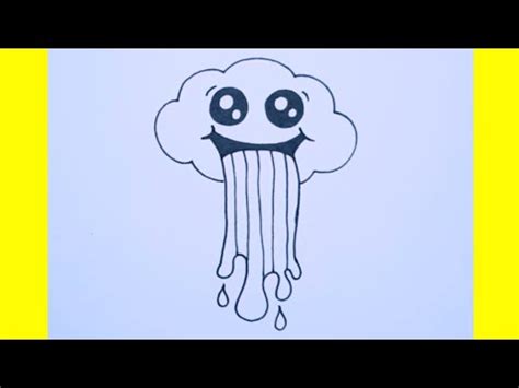 Dessin Facile Comment Dessiner Un Nuage Kawaii Facile Dessin Kawaii