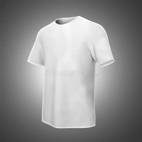 T Shirt Mockup White D Blank T Shirt Front And Back Views Realistic