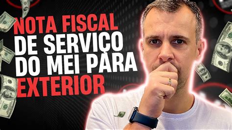 Emiss O Completa De Nota Fiscal De Servi O Do Mei Para O Exterior