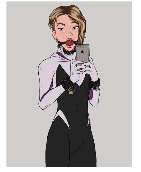 Rule 34 1girls Asymmetrical Hair Ball Gag Blonde Hair Blue Eyes Bodysuit Bondage Buckteeth