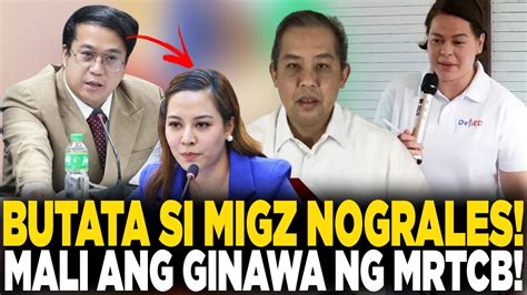 Migz Nograles Pahiya Sa Paliwanag Ni Atty Mark Tolentino Tamba Palpak