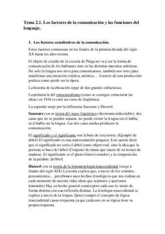 Los Factores De La Comunicacion Y Las Funciones Del Lenguaje Pdf