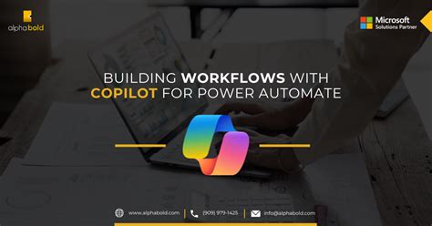 Building Workflows With Copilot For Power Automate Alphabo