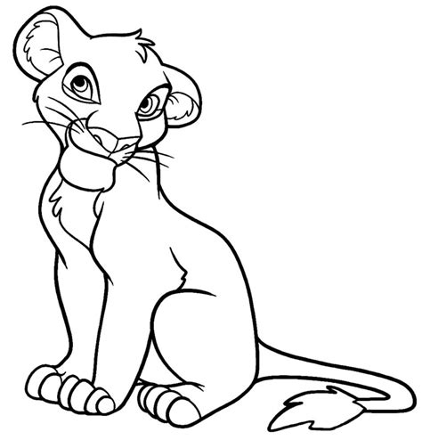 Desenhos Do Simba Para Colorir Bora Colorir