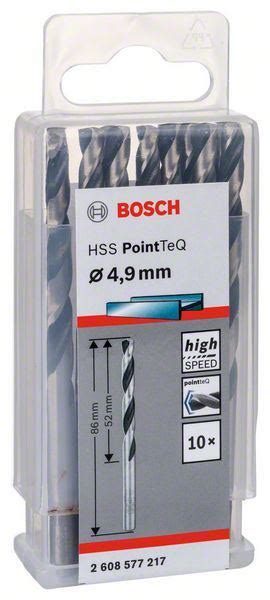 HSS Spiralna Burgija PointTeQ 4 9 Mm Bosch 2608577217