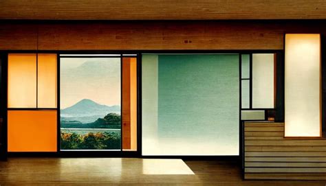 Premium Photo Beautiful Modern Japanese House Design