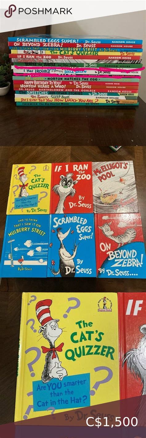 16 Vintage Dr Seuss Books Including The Banned Books RARE On Beyond