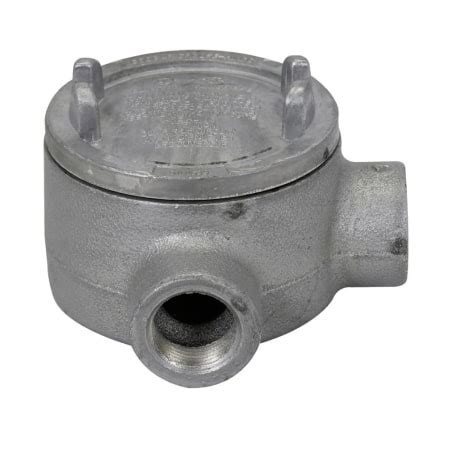 Caja registro redonda para áreas peligrosas serie GUA de aluminio libre