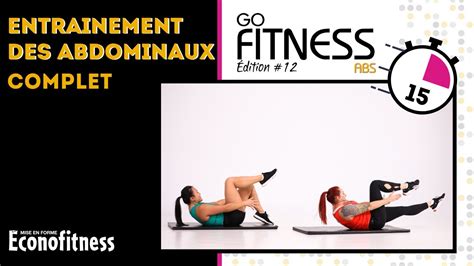 Entrainement Des Abdominaux Minutes Gofitness Abs Dition