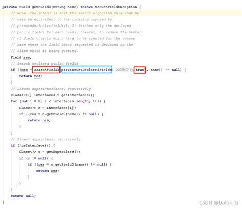 【bug解决】getfield抛出nosuchfieldexception详解 field class getdeclaredfield csdn博客