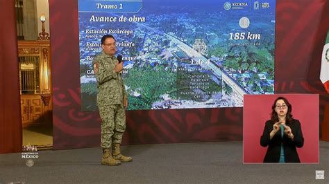 Presentan Avances En El Tramo Del Tren Maya Van Km De V A