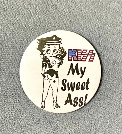 Kiss My Sweet Ass 225 Magnet Etsy