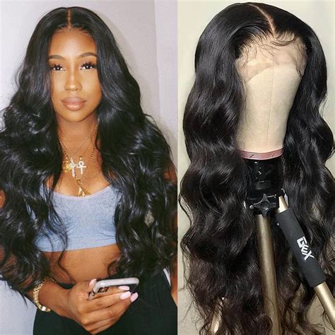 Beauhair Human Hair Wigs Body Wave Lace Front Wig 134 Lace Hair Wig