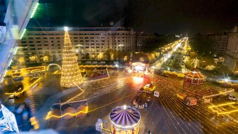 B365 FOTO Spectaculos Târgul de Crăciun București cu bradul lui