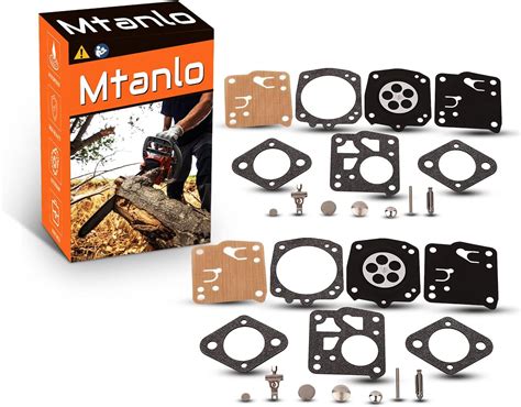 Poweka Kit De Reparaci N Del Carburador Junta Membrana Compatible Con