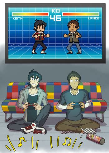 Halleseed Top Keith X Bottom Lance Voltron Legendary Defender
