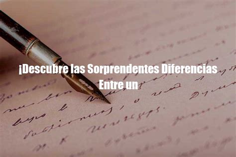 Descubre Las Sorprendentes Diferencias Entre Un Cuento Y Una Novela