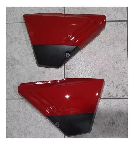 Tapas Laterales Izq Der Moto Italika Ft110 Par Rojo Meses Sin Intereses