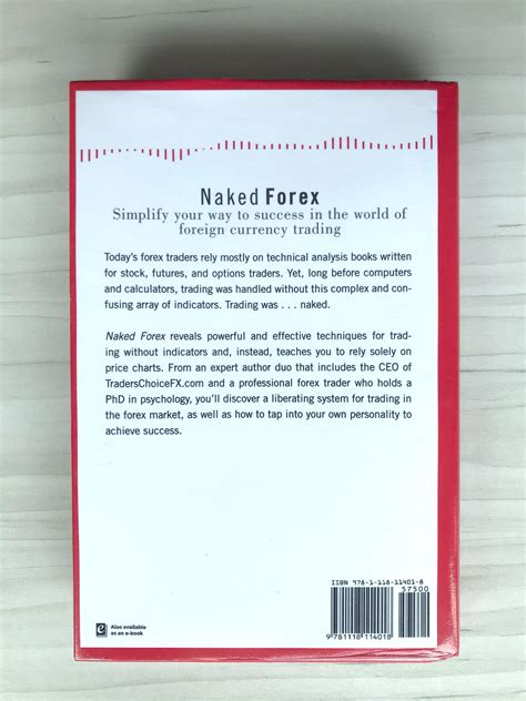 Hardcover Naked Forex By Alex Nekritin Walter Peters Hobbies Toys