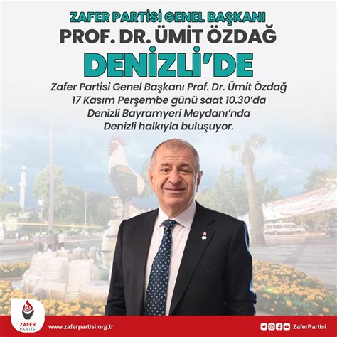 Zafer Partisi on Twitter Zafer Partisi Genel Başkanı Prof Dr Ümit