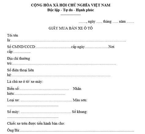 Mẫu Giấy Cho Tặng Xe Máy 2018 Hướng Dẫn Đơn Giản Và Thủ Tục Cần Biết