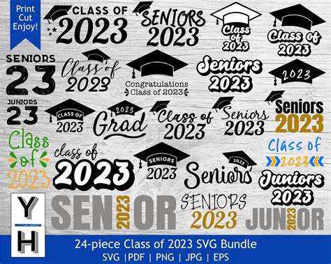 Class Of Svg Bundle Senior Svg Seniors Png Etsy