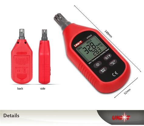 Thermomètre numérique Mini thermomètre et hygromètre électronique