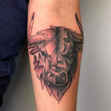 Best Taurus Tattoo Design Ideas Hike N Dip Taurus Tattoos