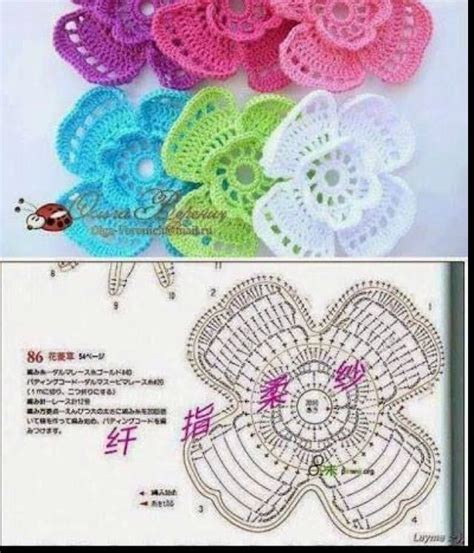 Tout Crochet Les Cr Ations De Salvina Crochet Flowers Crochet