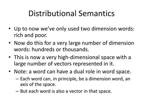 ppt corpus linguistics formal vs distributional semantics powerpoint presentation id 1828415