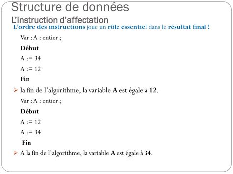 Ppt Algorithmique Et Structure De Donn Es Powerpoint Presentation