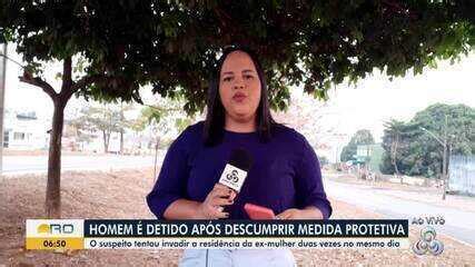 Homem é preso por descumprir medida protetiva e tentar invadir casa da