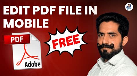 How To Edit PDF File In Mobile YouTube